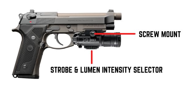 Best Weapon Lights For Beretta M9A3 [92FS] - Combat Ready